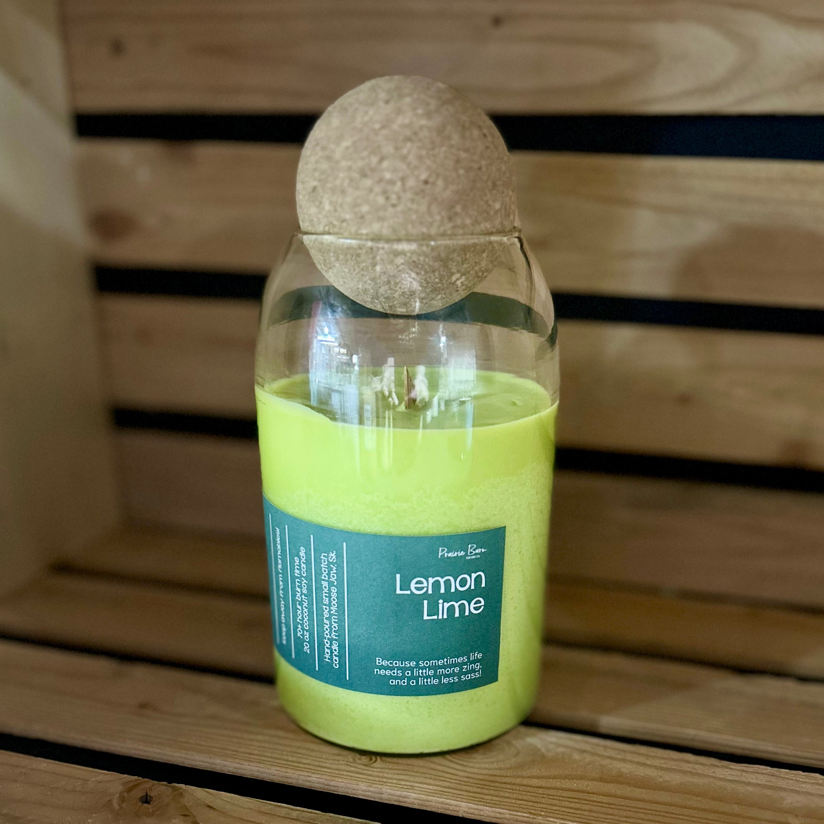 Lemon Lime – Prairie Burn Candle Co.